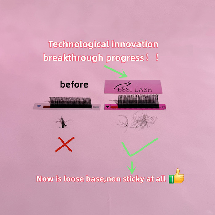 New Innovated Lash Extensions to Solve Your Problems with Sticky Lash Base